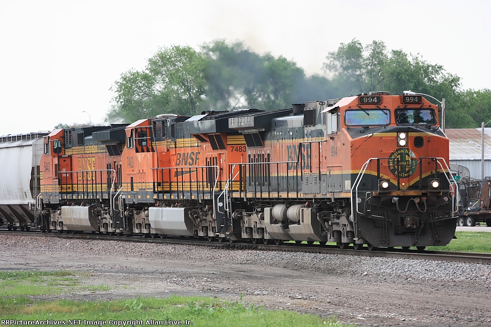 BNSF 994 north